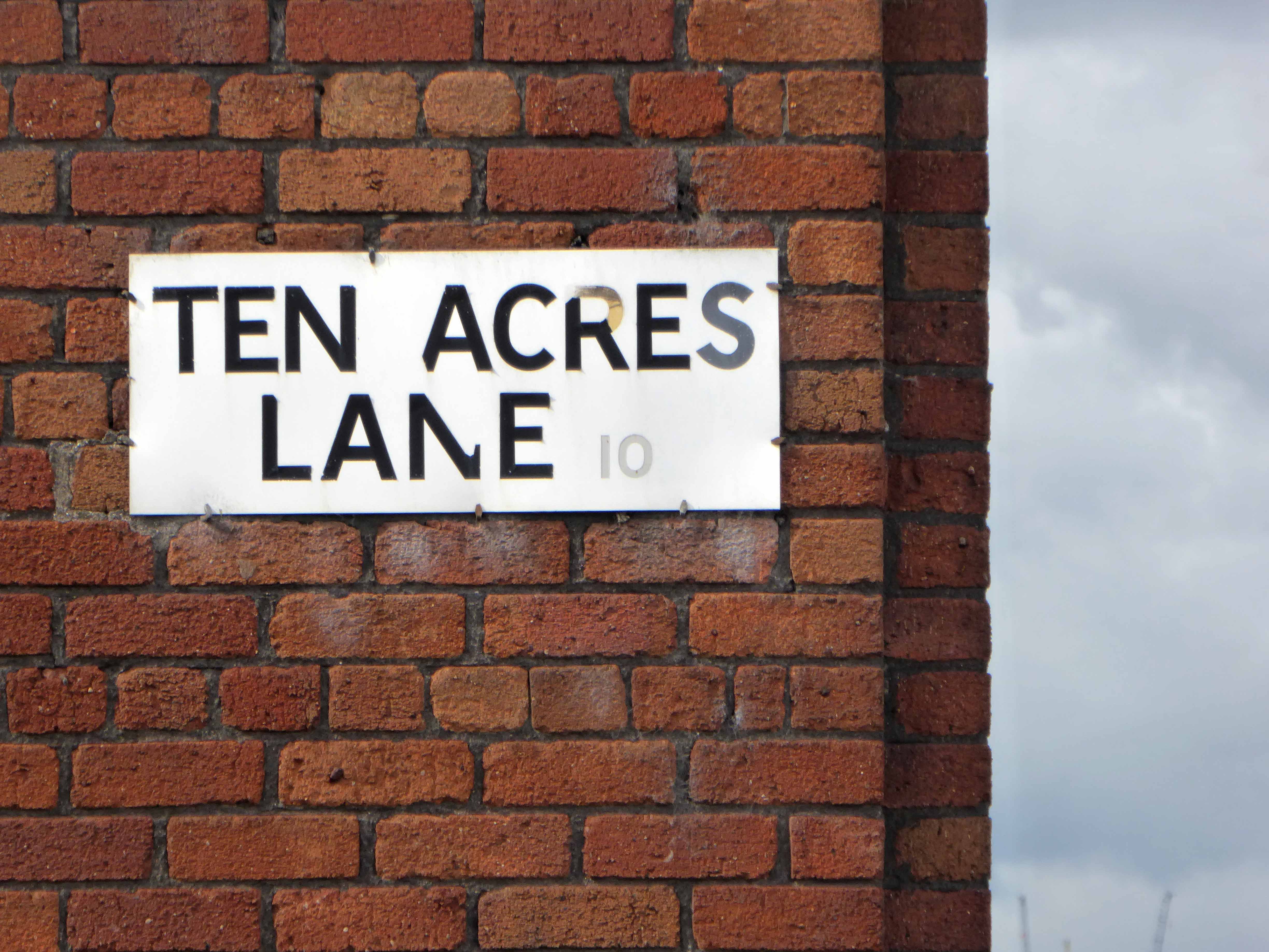 Ten Acres Lane Again – Manchester – Modern Mooch