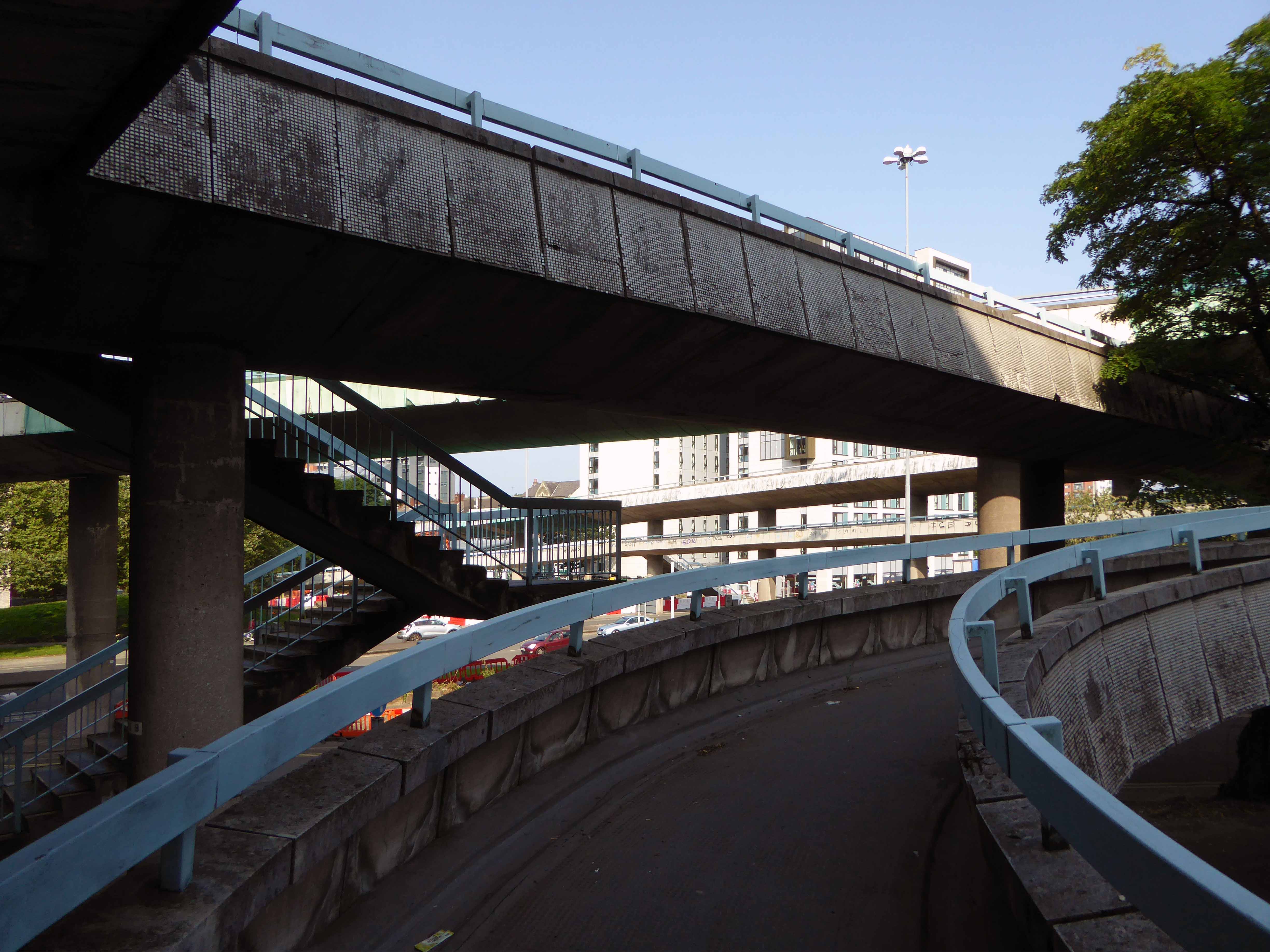 Churchill Way Flyovers and Walkways – Liverpool – Modern Mooch
