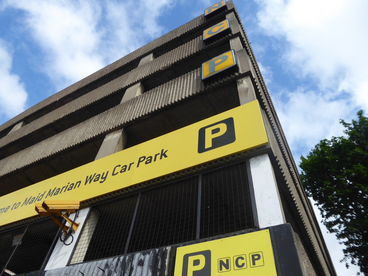 Maid Marion Way Car Park – Nottingham – Modern Mooch
